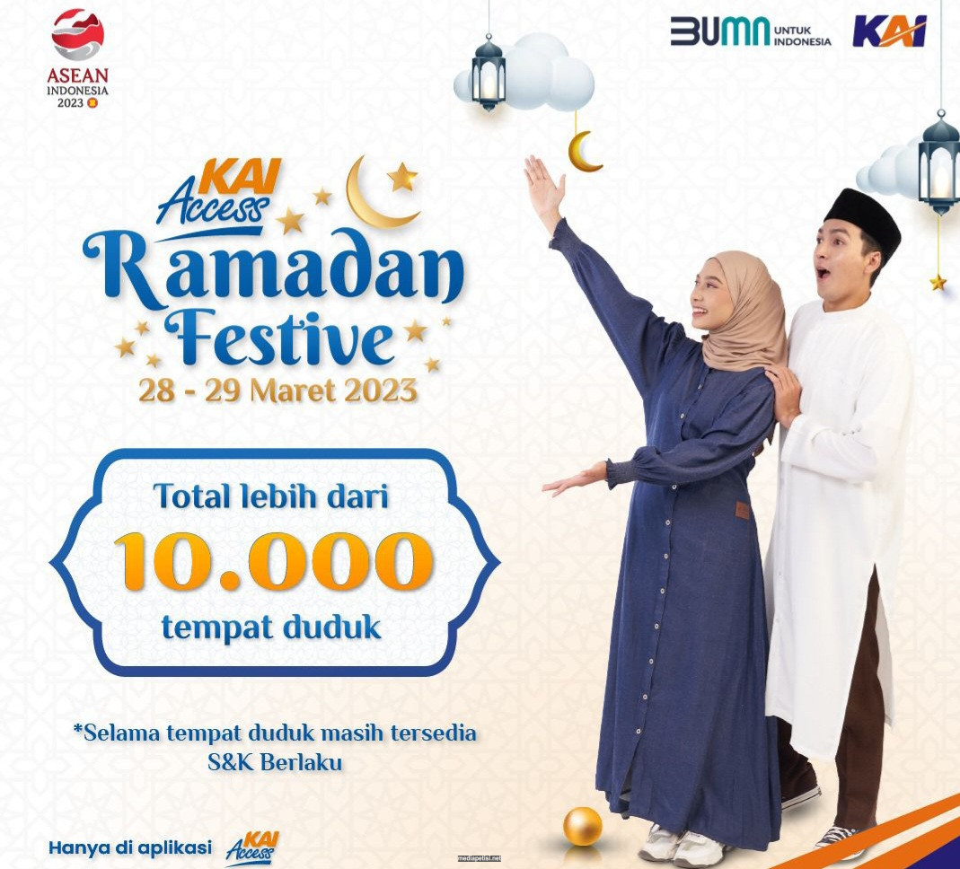 KAI DAOP 8 Beri Diskon Khusus Tiket KA Lalui Flash Sale Bulan Ramadan | MEDIA PETISI